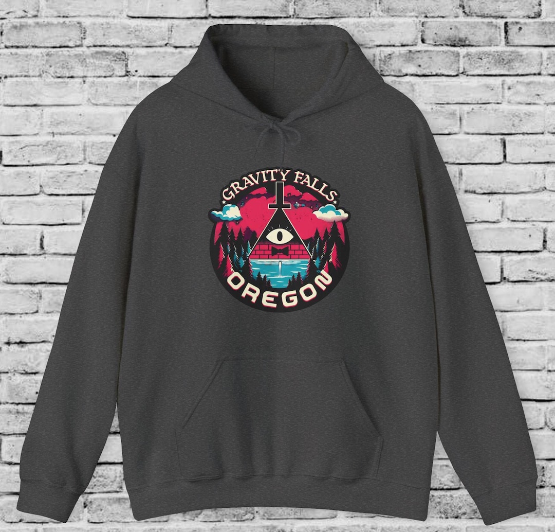 Gravity Falls Oregon Multicolor Unisex Hoodie Sweatshirt for Men ...