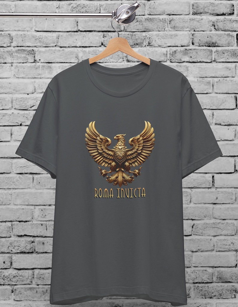 SPQR Roma Invicta Gladiator Unisex T-shirt for Men & Women, Ancient ...