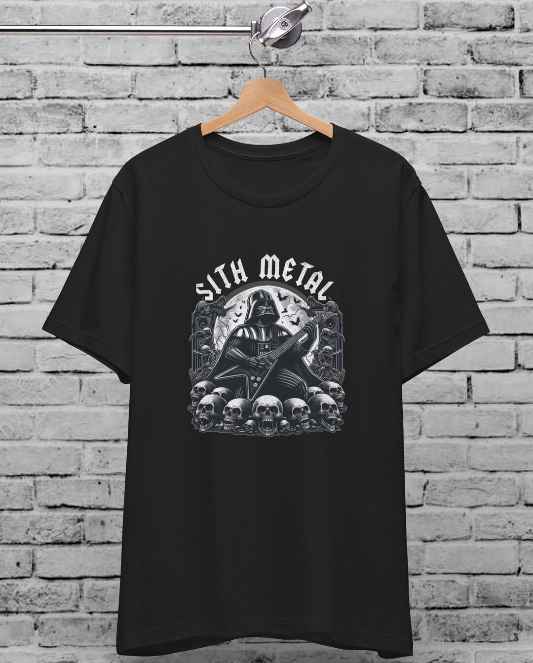 Darth Vader Sith Metal T-shirt: Star Wars Heavy Metal Unisex Tee - Etsy