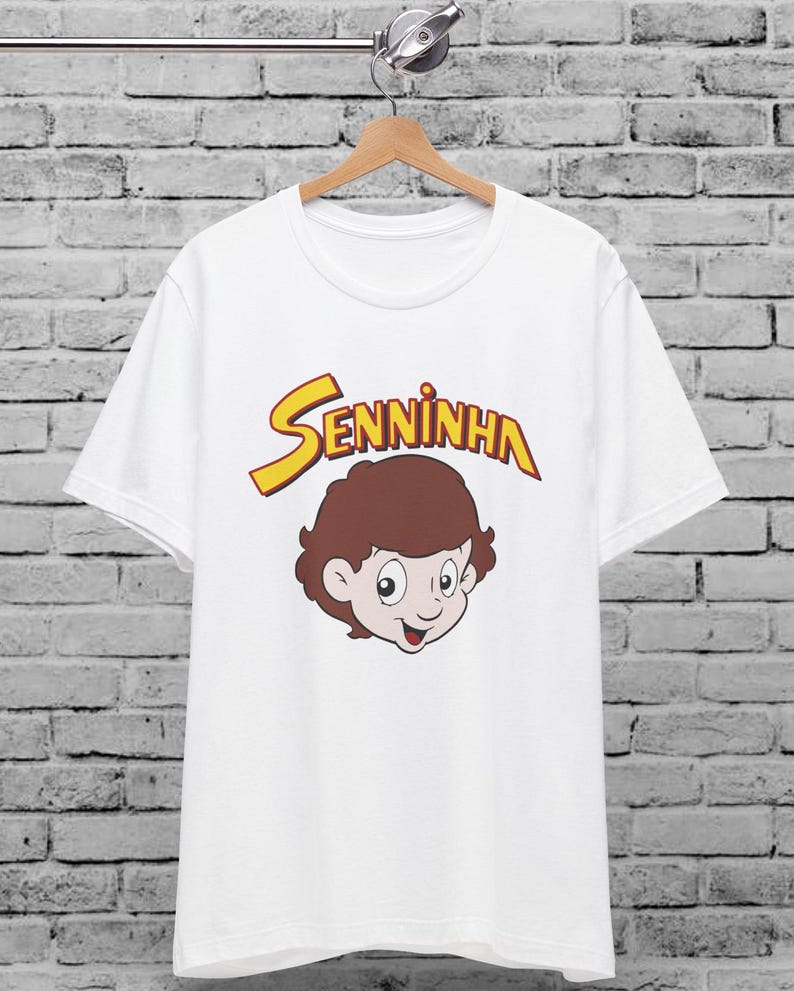 Vintage Senninha Unisex T-shirt for Men & Women ,ayrton Senna Shirt ,formula One Shirt , F1 ...