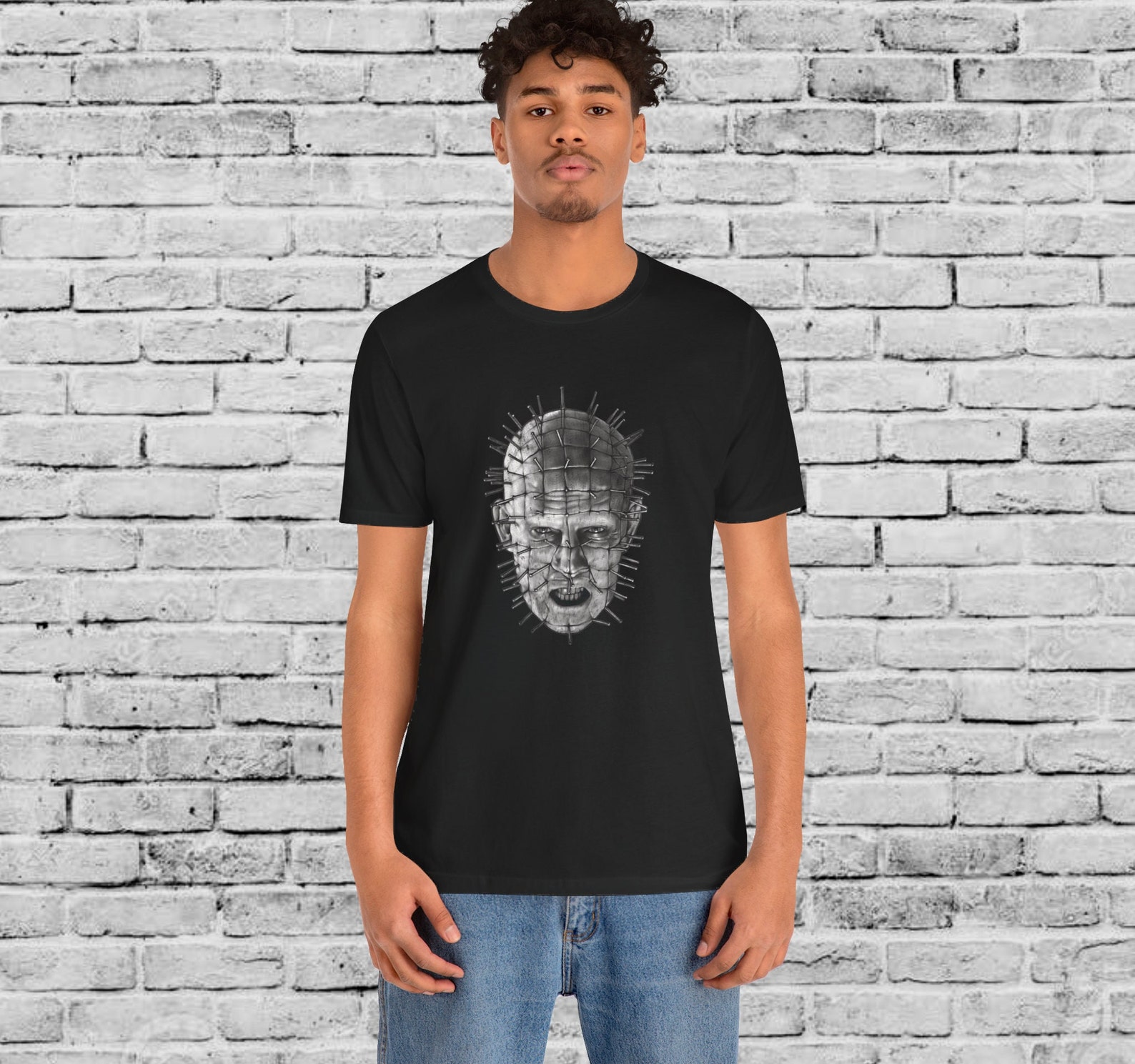 Hellraiser Pinhead Multicolor Unisex T-shirt for Men & Women,vintage ...