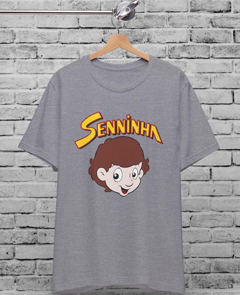 Vintage Senninha Unisex T-shirt for Men & Women ,ayrton Senna Shirt ,formula One Shirt , F1 ...