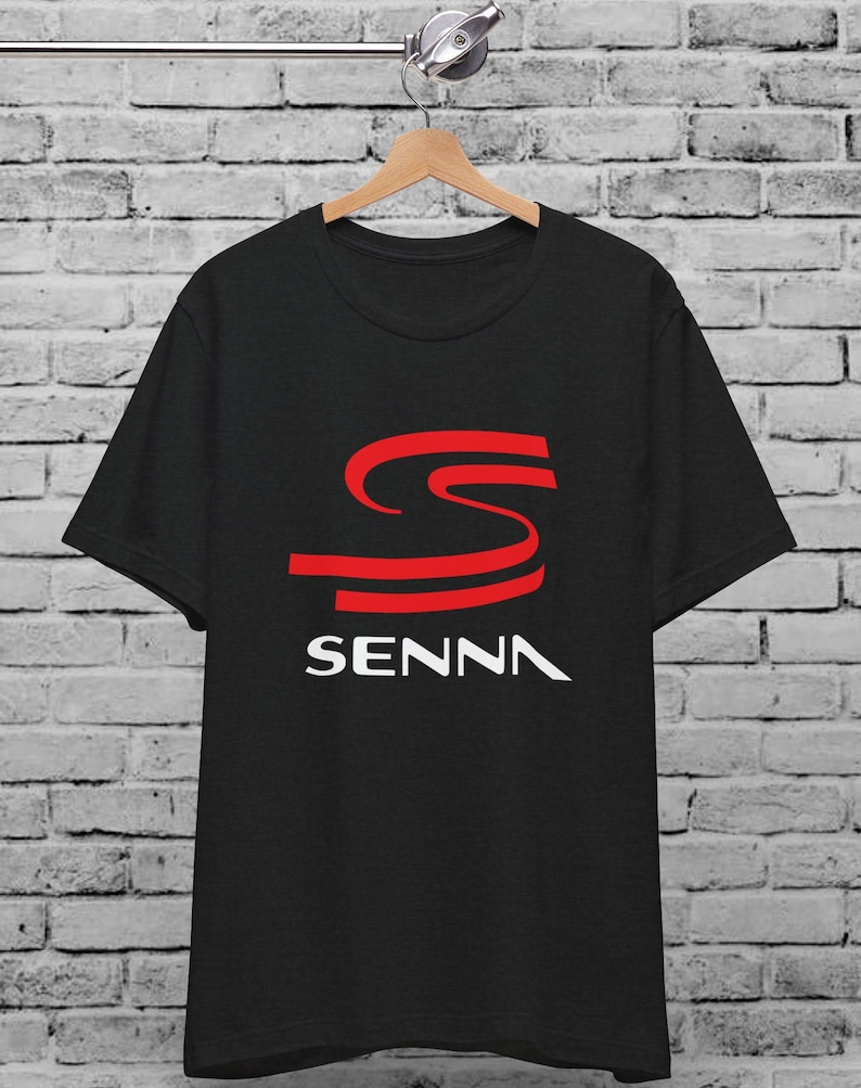 Ayrton Senna Logo Unisex T-shirt for Men & Women , Mclaren Mp4 ,formula ...