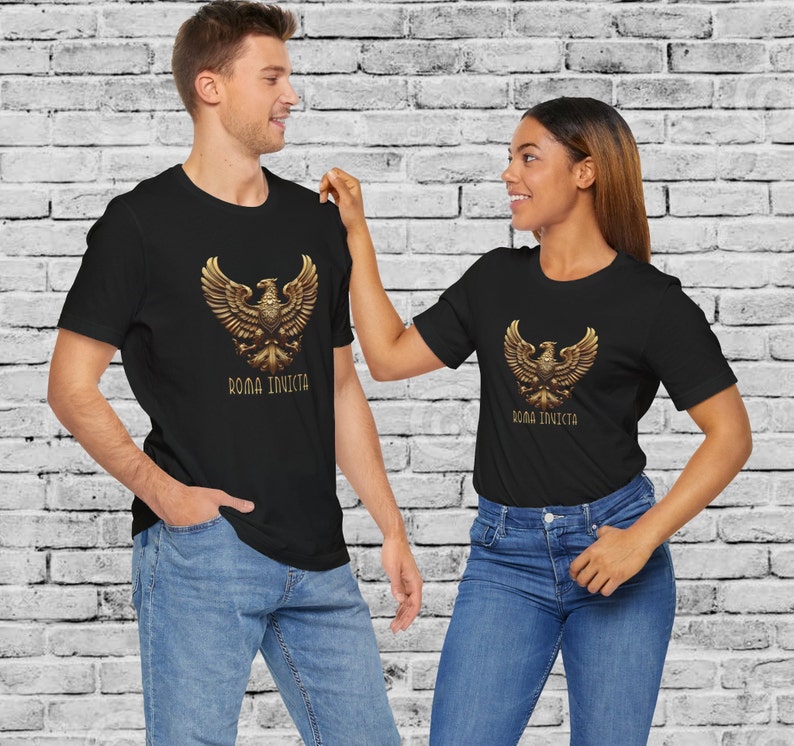 SPQR Roma Invicta Gladiator Unisex T-shirt for Men & Women, Ancient ...