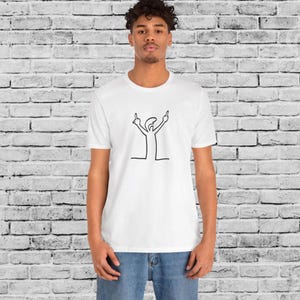 La Linea Angry Multicolor Unisex T-shirt for Men & Women,the Line Shirt ...