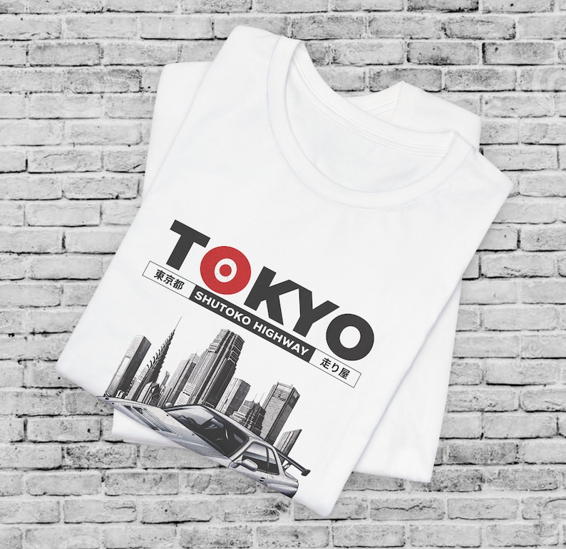 Nissan Skyline GTR R34 Shutoko Tokyo Unisex T-shirt ,assetto Corsa ...
