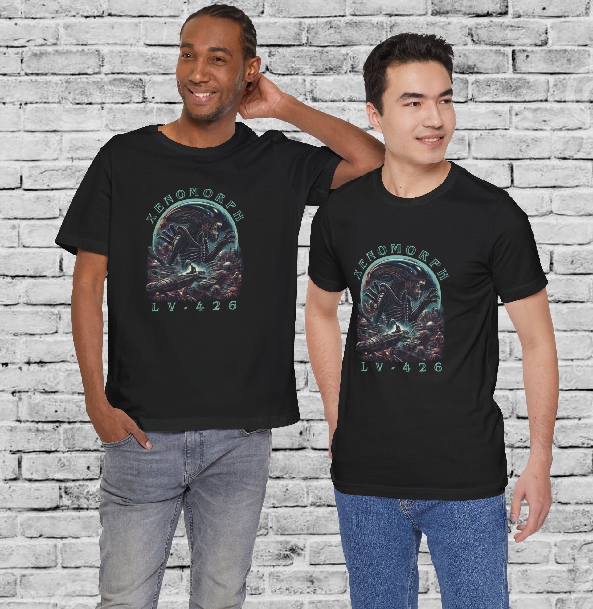 Alien Xenomorph Unisex T-shirt for Men & Women,lv-426 Acheron ,vintage ...