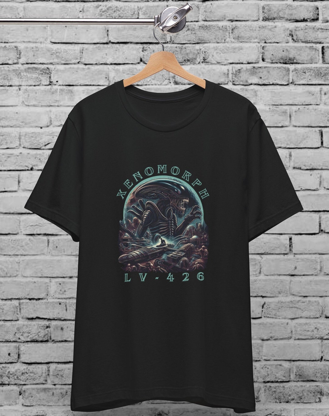 Alien Xenomorph Unisex T-shirt for Men & Women,lv-426 Acheron ,vintage ...