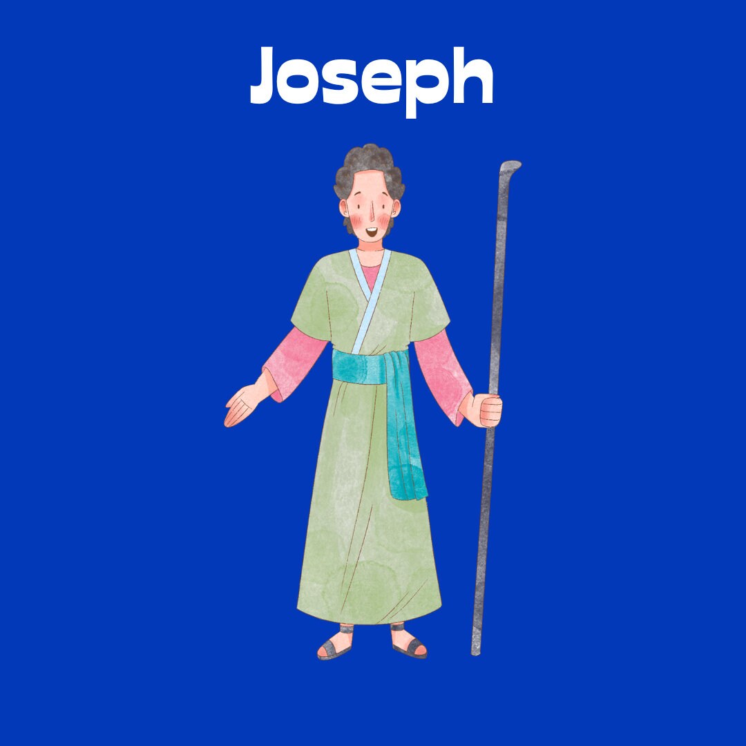 Old Testament Character Flash Cards - Etsy