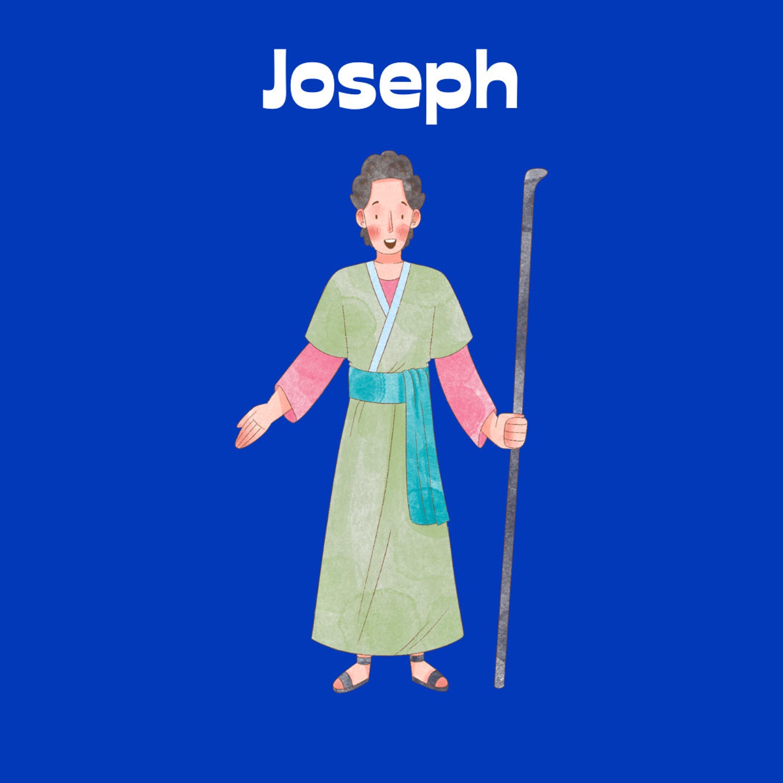 Old Testament Character Flash Cards - Etsy