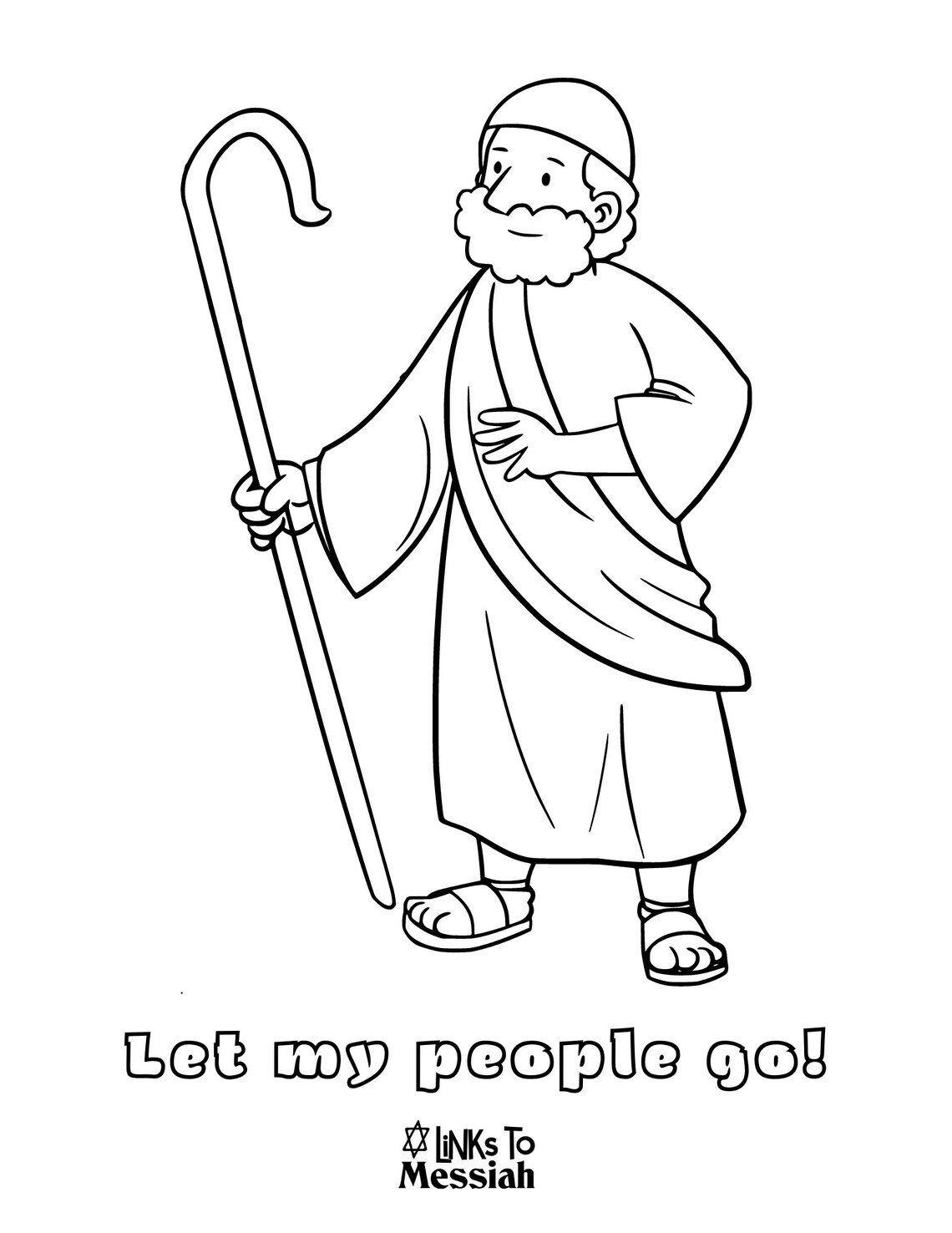Messianic Passover Activities for Christian Children: Coloring Page ...