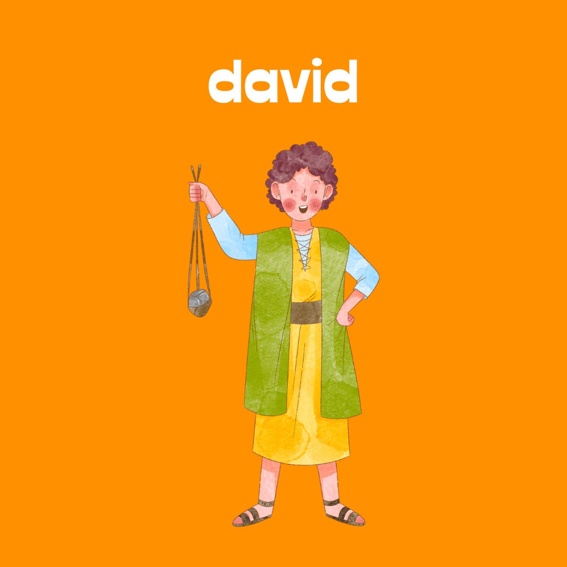 Old Testament Character Flash Cards - Etsy