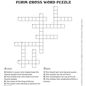 Purim Messianic Jewish Activity Downloads for Children, Christian Moms ...