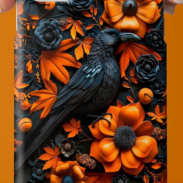 Raven iPhone Case - Etsy