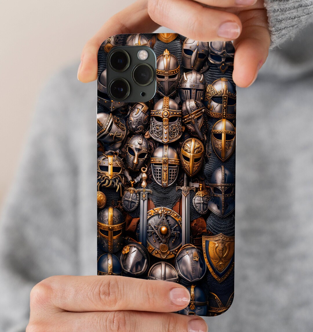 Medieval Armor Phone Case: Renaissance Knight Shield Design - Etsy