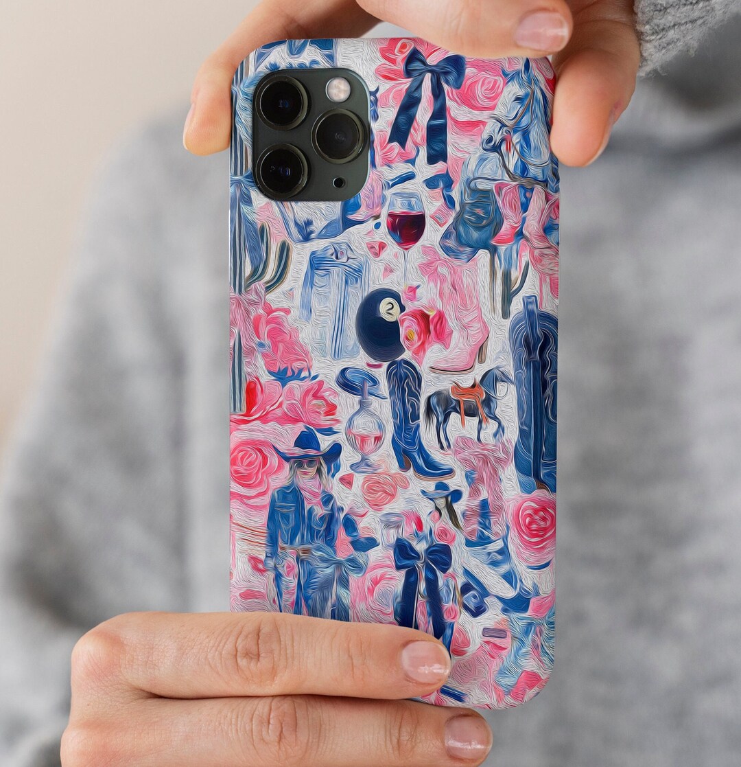 Cute Coquette Cowgirl Collage Phone Case | Gift Idea Cowgirl Charm ...