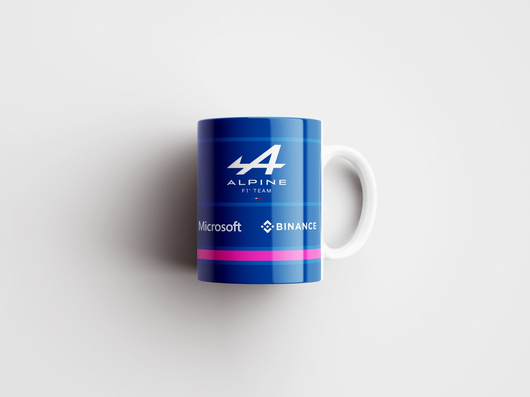 Alpine F1 Team Coffee Mug: Formula 1 Fan Gift, 11oz Ceramic - Etsy