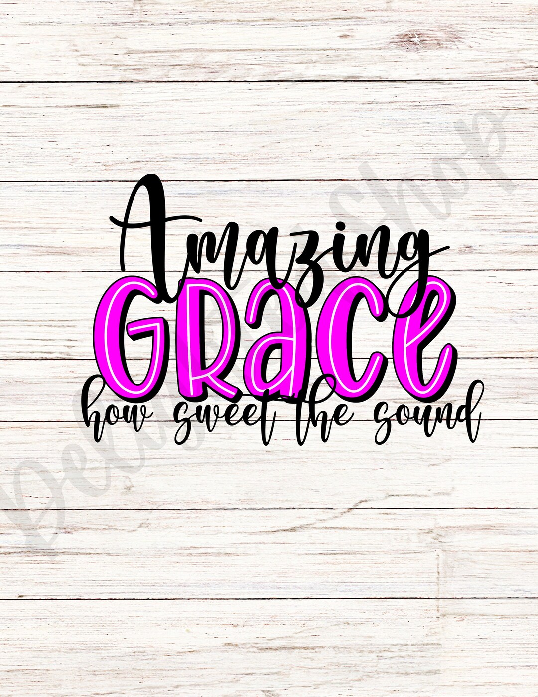 Amazing Grace Png File, Christian Png File, Bible Verse Png, Amazing ...