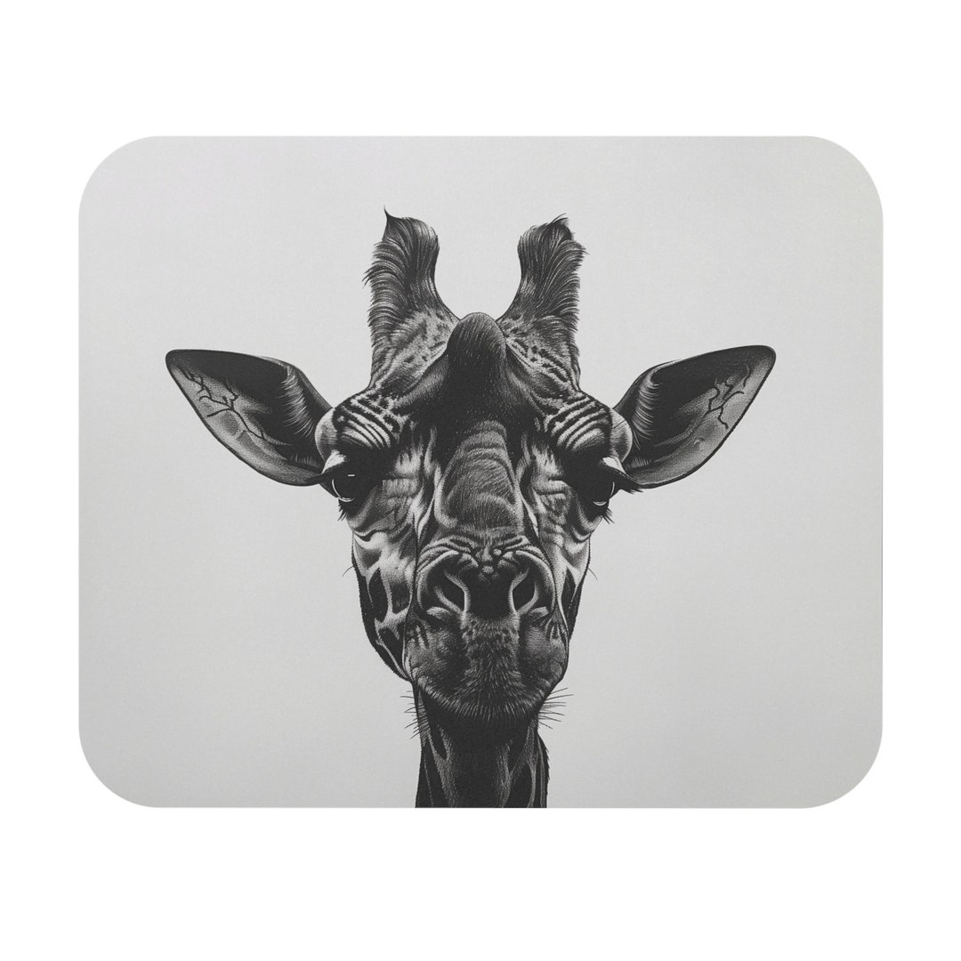 Giraffe Computer Gaming Mouse Pad rectangle - Etsy