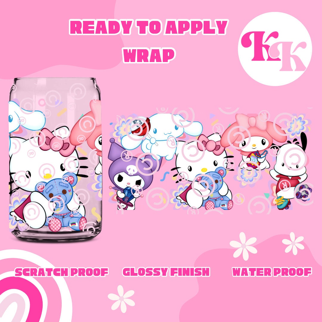 UVDTF Cup Wrap Ready to Apply Printed in House Easy Application Cup ...