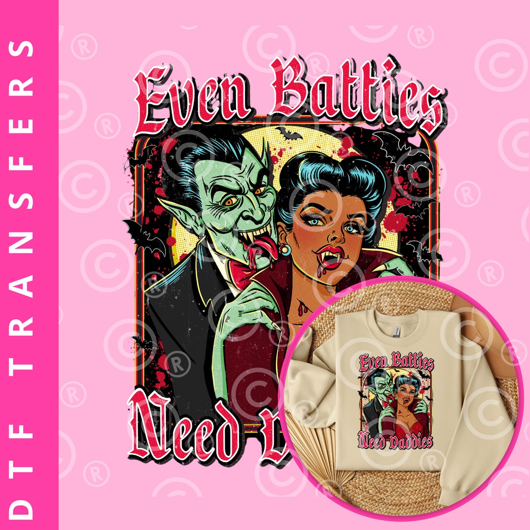 Horror DTF Print Adult Size Ready to Press DTF High Quality DTF Hot ...