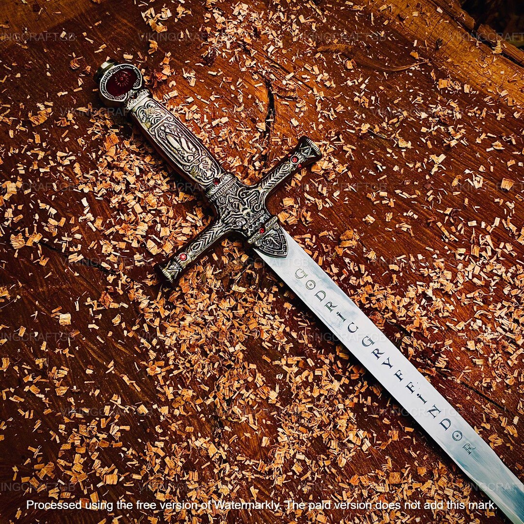 Real Medieval Viking Damascus Steel Handmade Sword With Leather ...