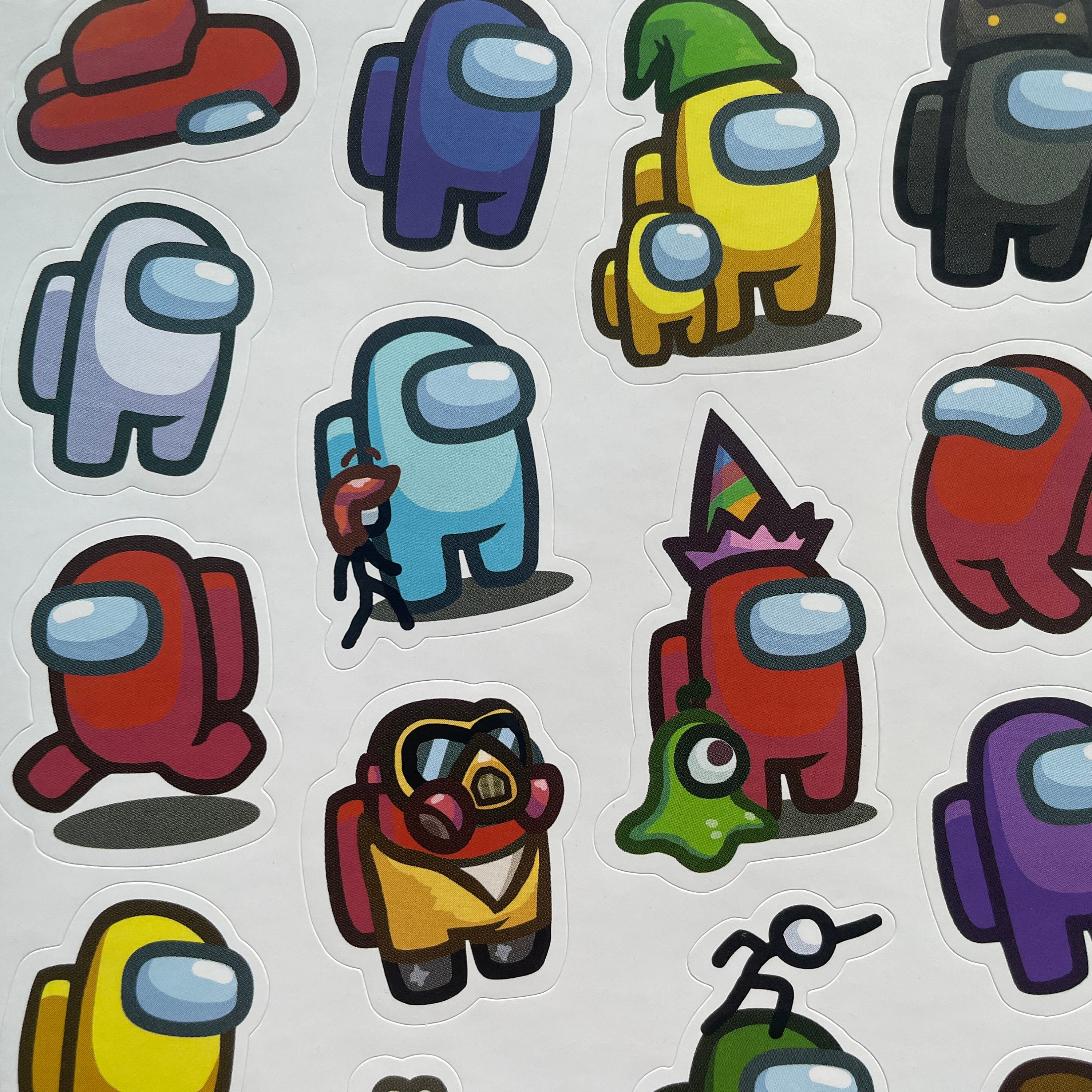 100 Among Us Stickers Mystery Pack Fun and Unique Designs Stick on ...