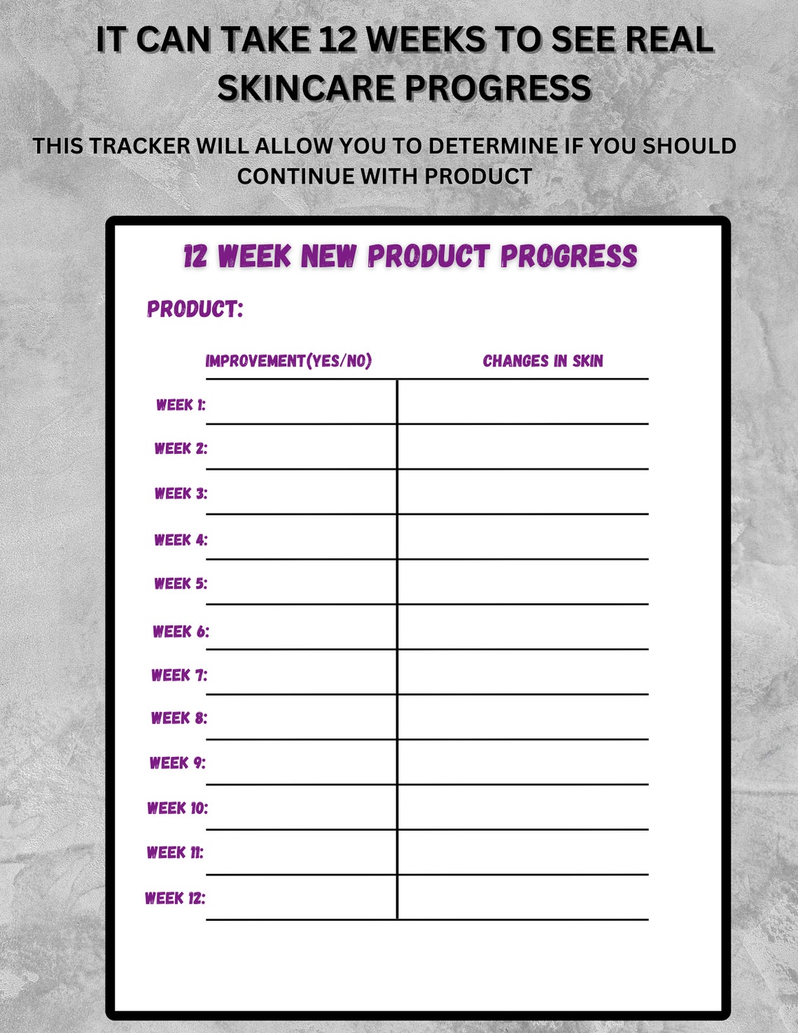 Skincare Routine Printable, 7 Steps of Skincare, Skincare Planner, Glow ...