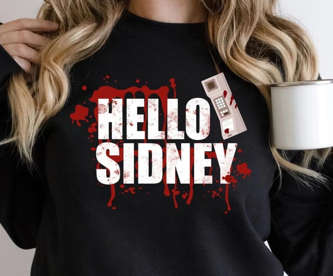 Hello Sidney Scream Shirt | Ghostface Movie | Scream Movie Shirt ...