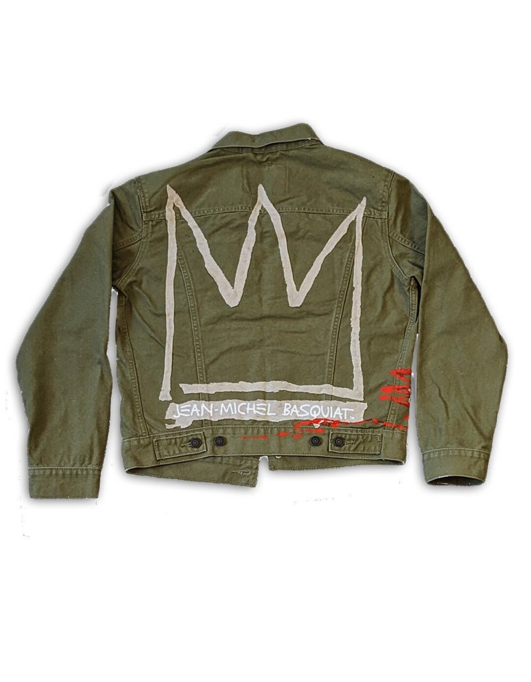 Wrenovated Basquiat Jacket - Etsy