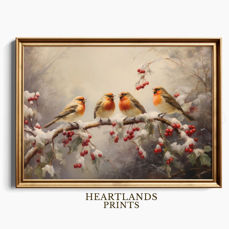 4 Calling Birds - Etsy