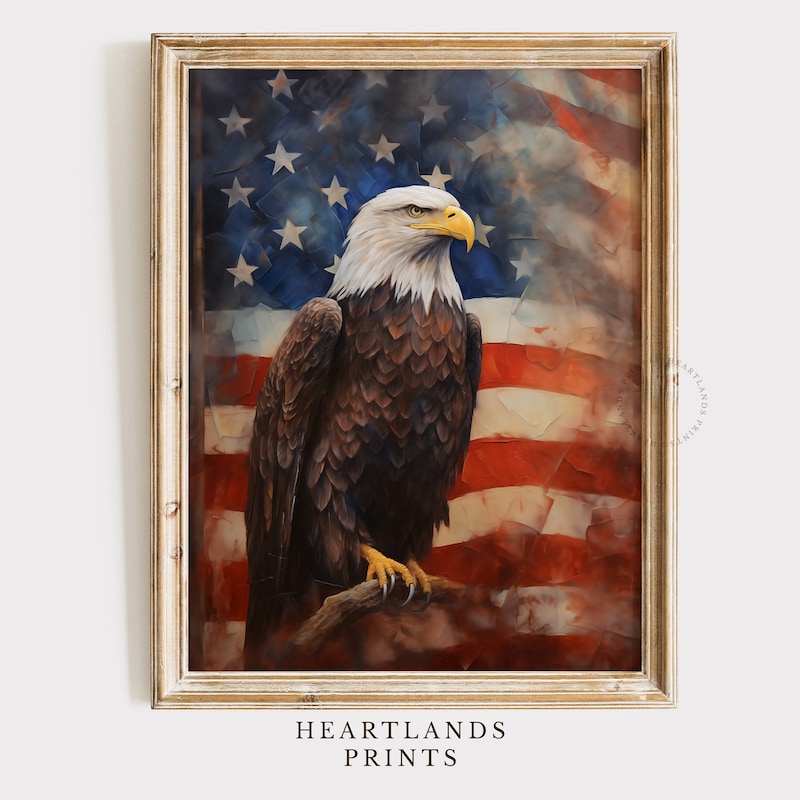 Bald Eagle Poster Print - Etsy