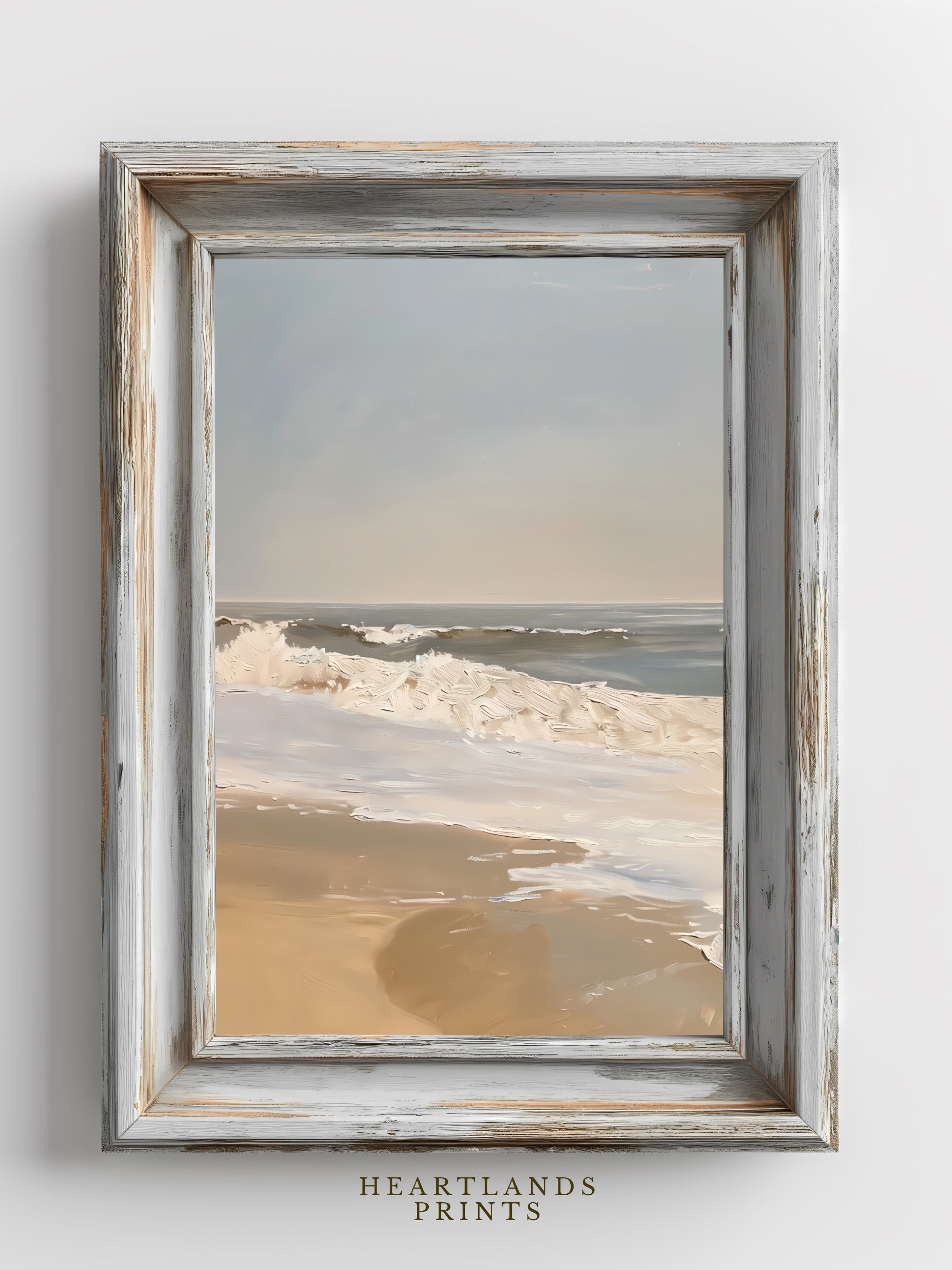 Digital Beach Art Surfboard Wall Art Ocean-inspired Style Beach Wall ...