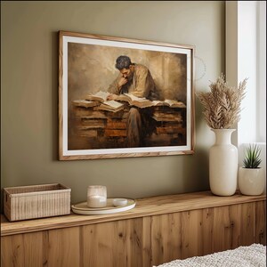 Printable Christian Artwork St Augustine of Hippo Wall Art, Serene ...