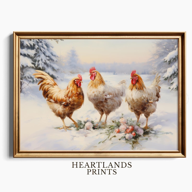 Three French Hens - Etsy