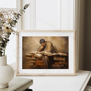 Printable Christian Artwork St Augustine of Hippo Wall Art, Serene ...