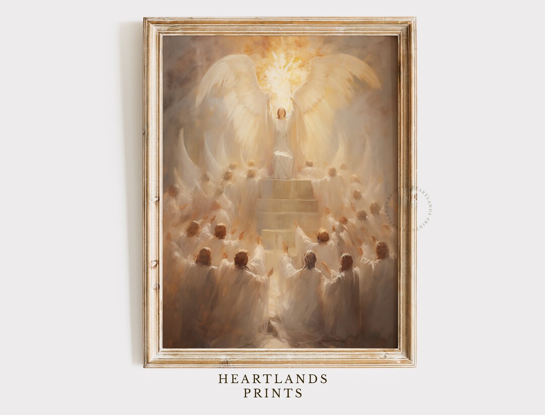 Christian Angel Artwork Printable Digital Art Angel Worshipped ...
