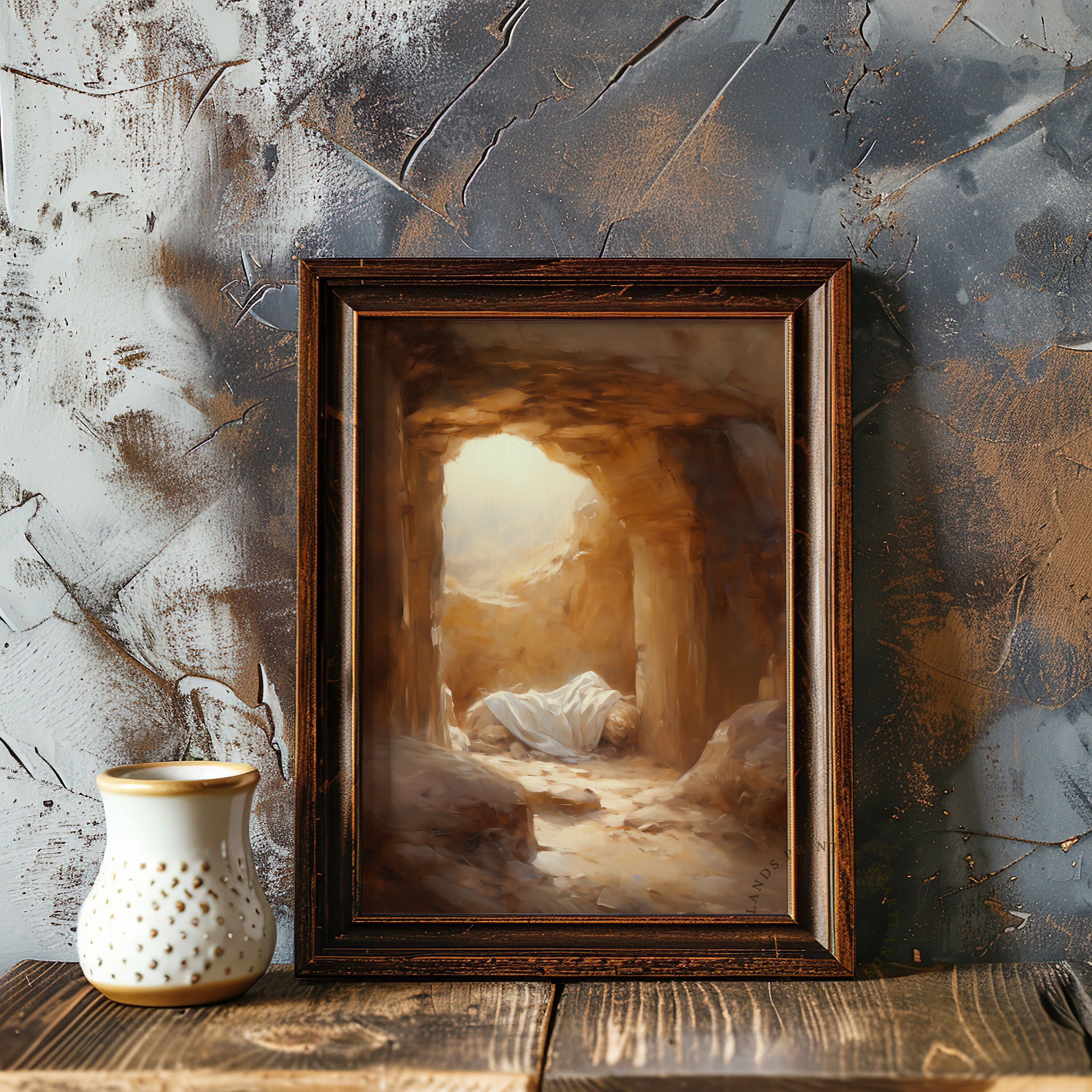 Resurrection of Jesus Christ Artwork Resurrection Printable Digital Art ...