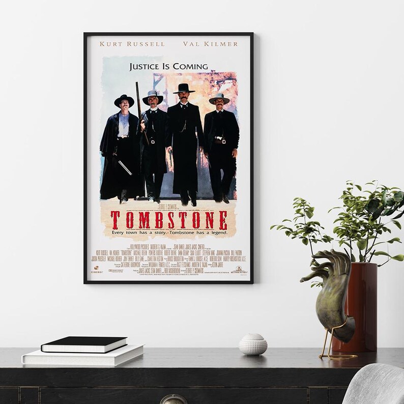 Tombstone Poster Rare Hot New Poster, High Quality Canvas Print, Home ...