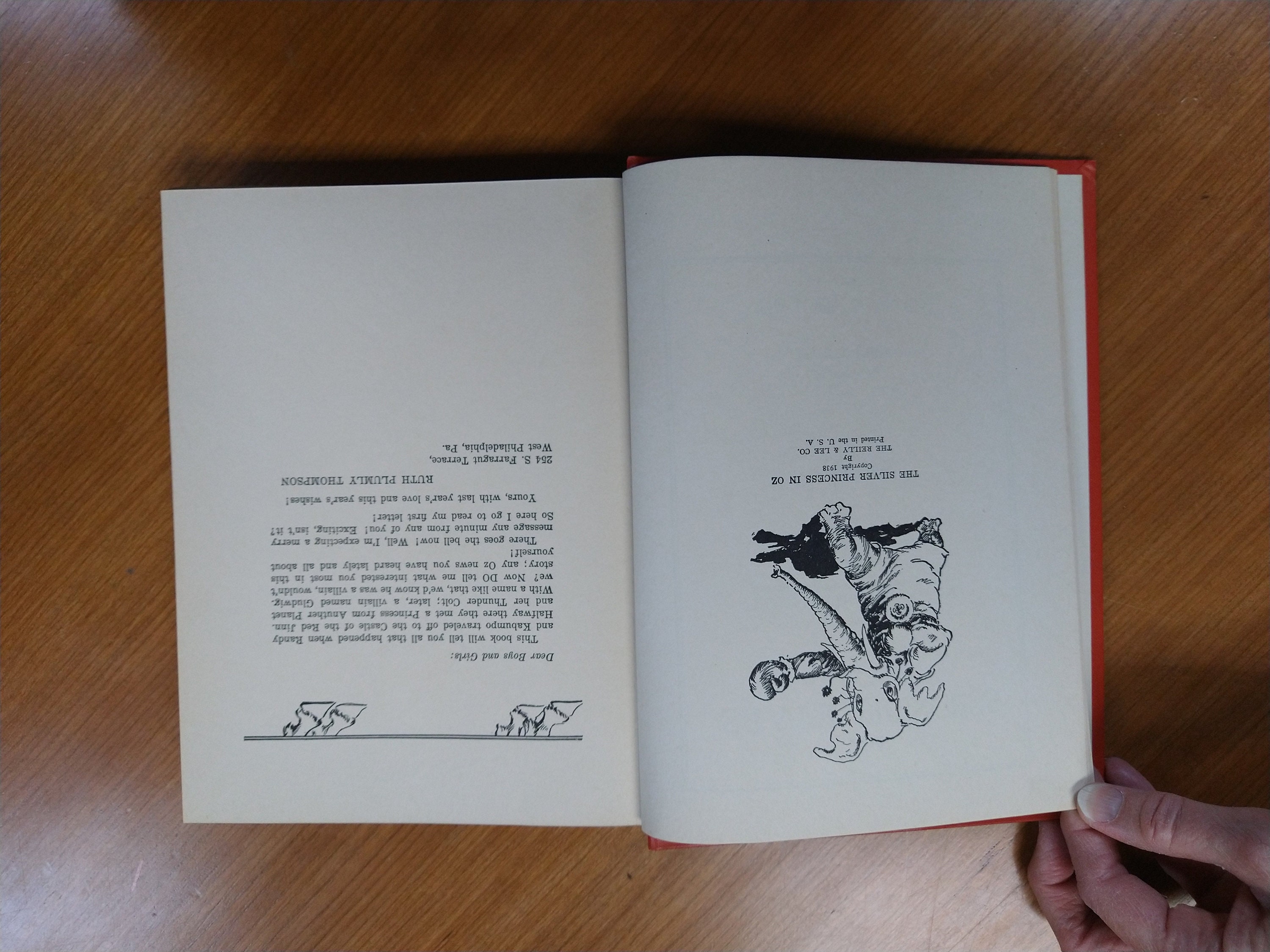 The Silver Princess in Oz, by Ruth Plumley Thompson, Copyright 1938 - Etsy