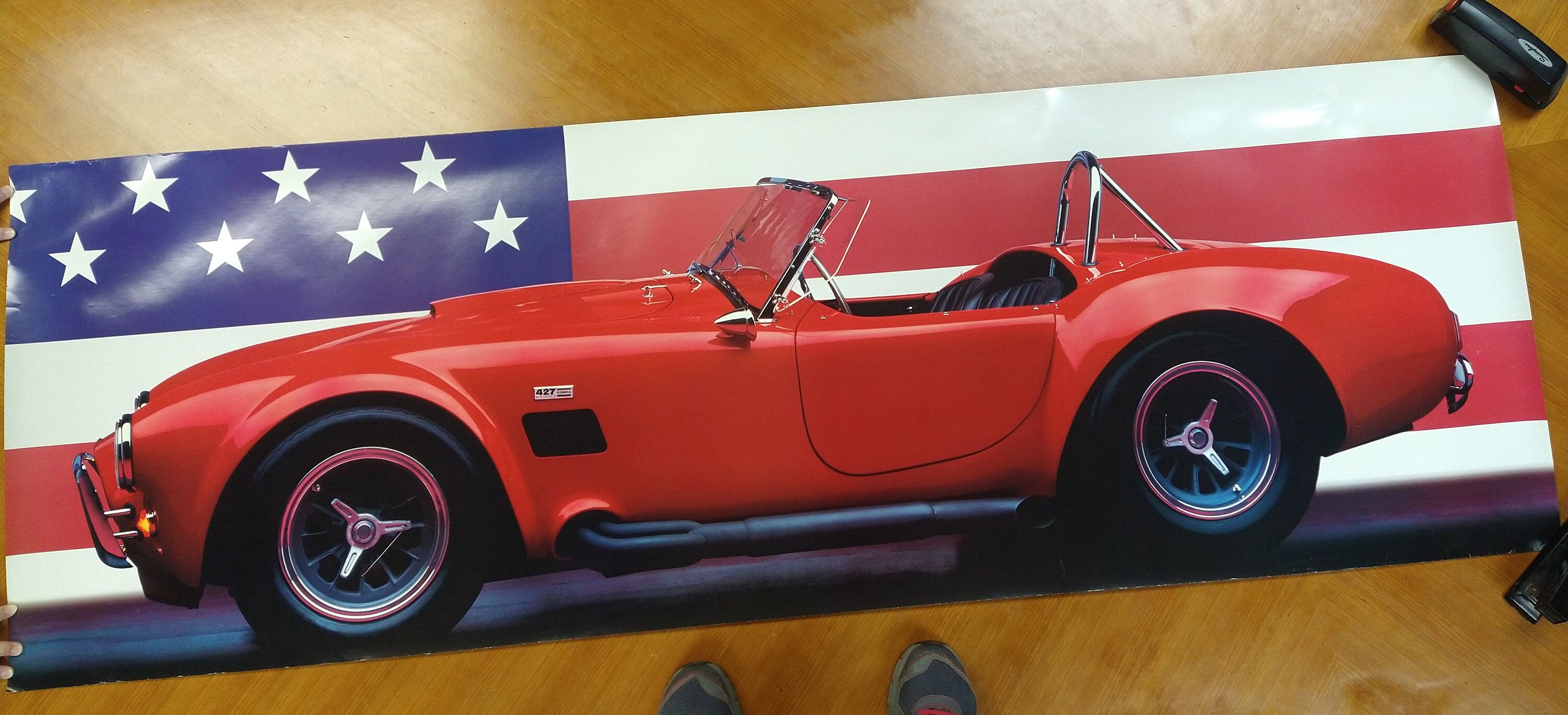 Ford 427 Cobra Vintage Banner / Poster - Etsy