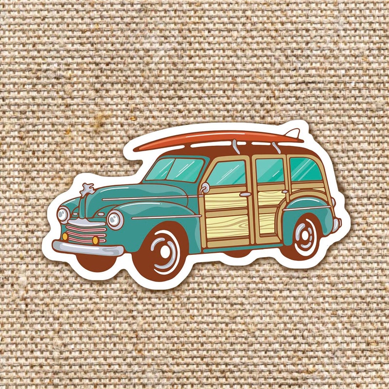 Woody Surf Wagon - Etsy
