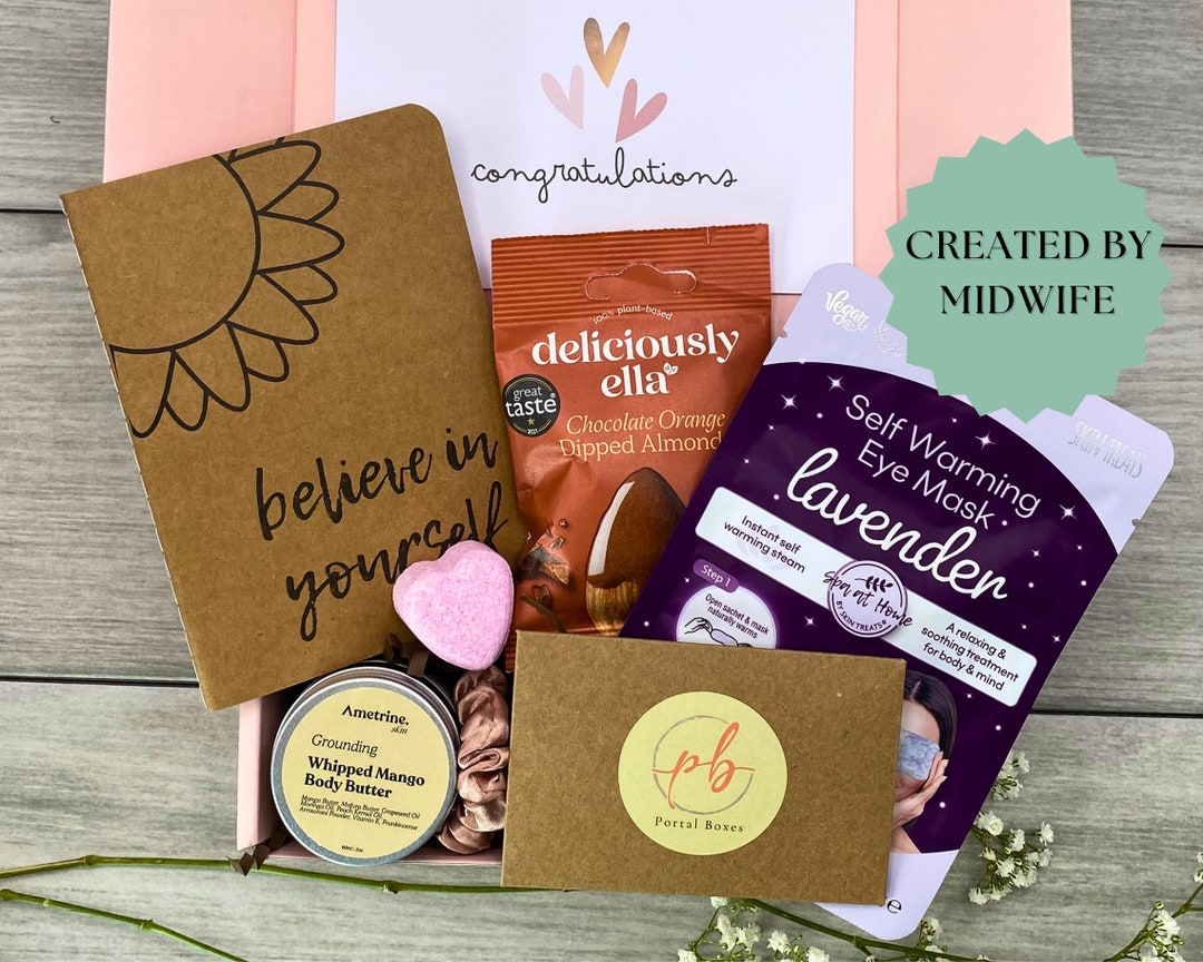 Expecting Mum Mini Hamper, Baby Shower Gift Box, Maternity Leave Hamper ...