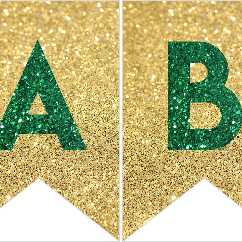 Letters on Bunting - Etsy