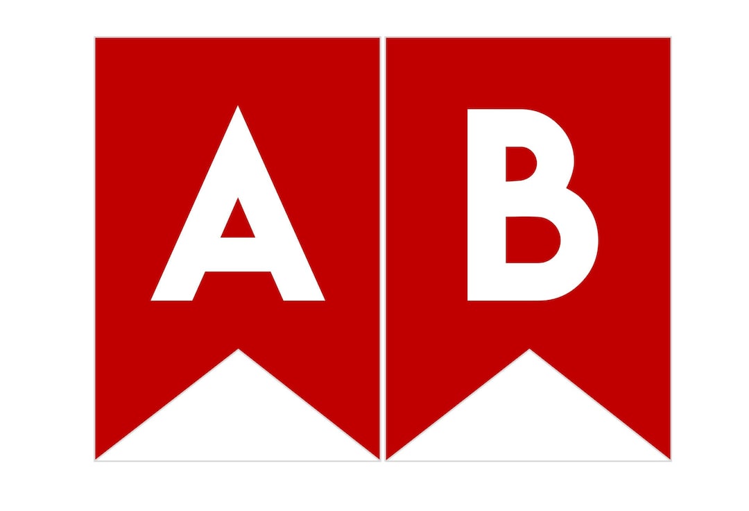 Instant Download Printable Digital Party Bunting Banner, White Letters ...