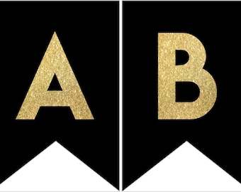 Letters on Bunting | Etsy