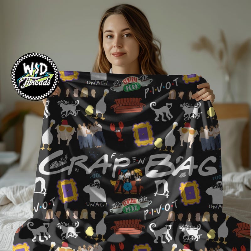Friends Blanket Tv Show - Etsy