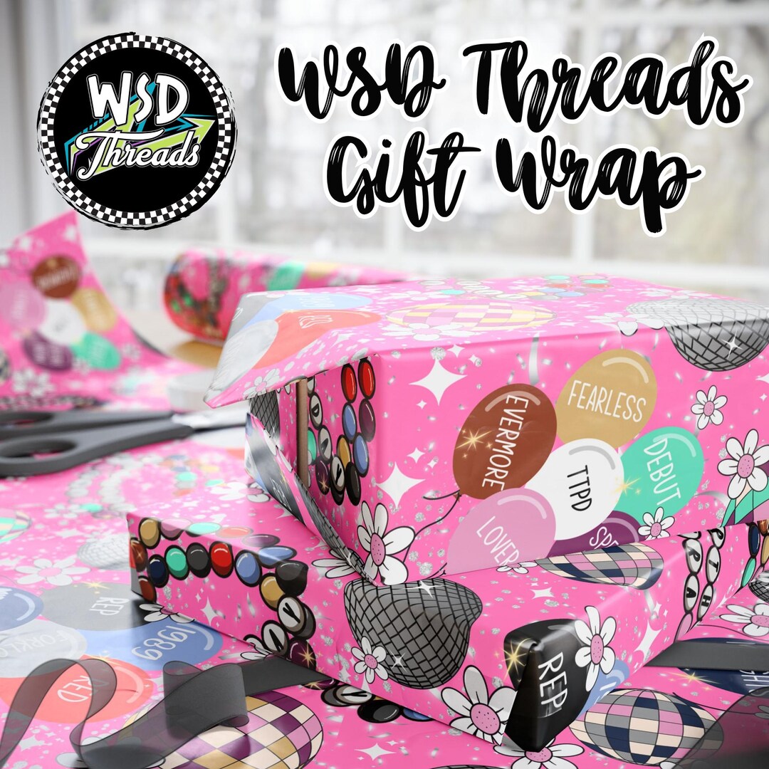 Swiftie Birthday Gift Wrap, Swift Wrapping Paper, Swiftie Gift, Gift ...