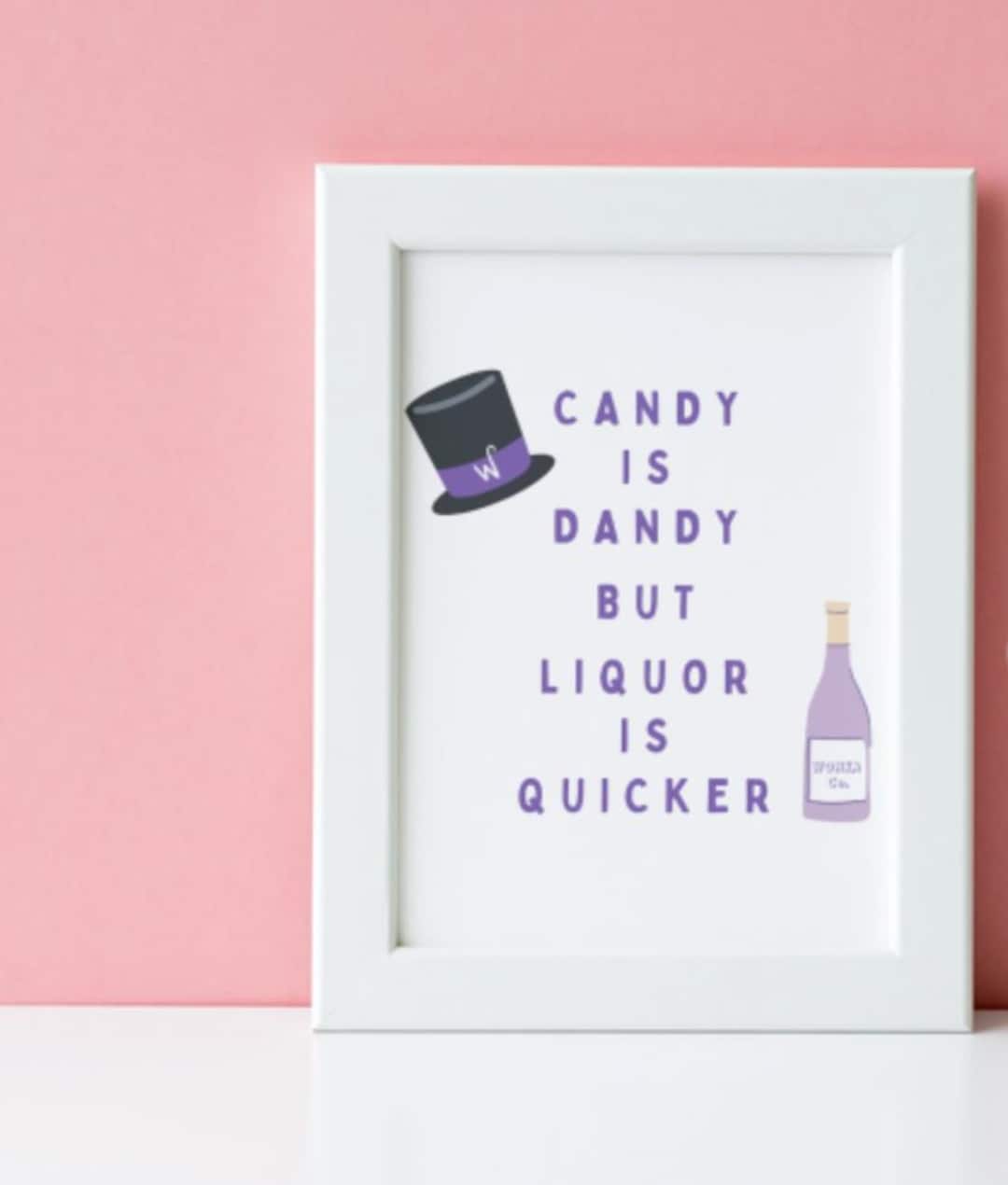 Willy Wonka Candy is Dandy - Etsy