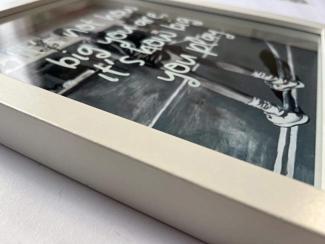 Girl Basketball Player Art Print Shadowbox Frame | Gift for Young ...